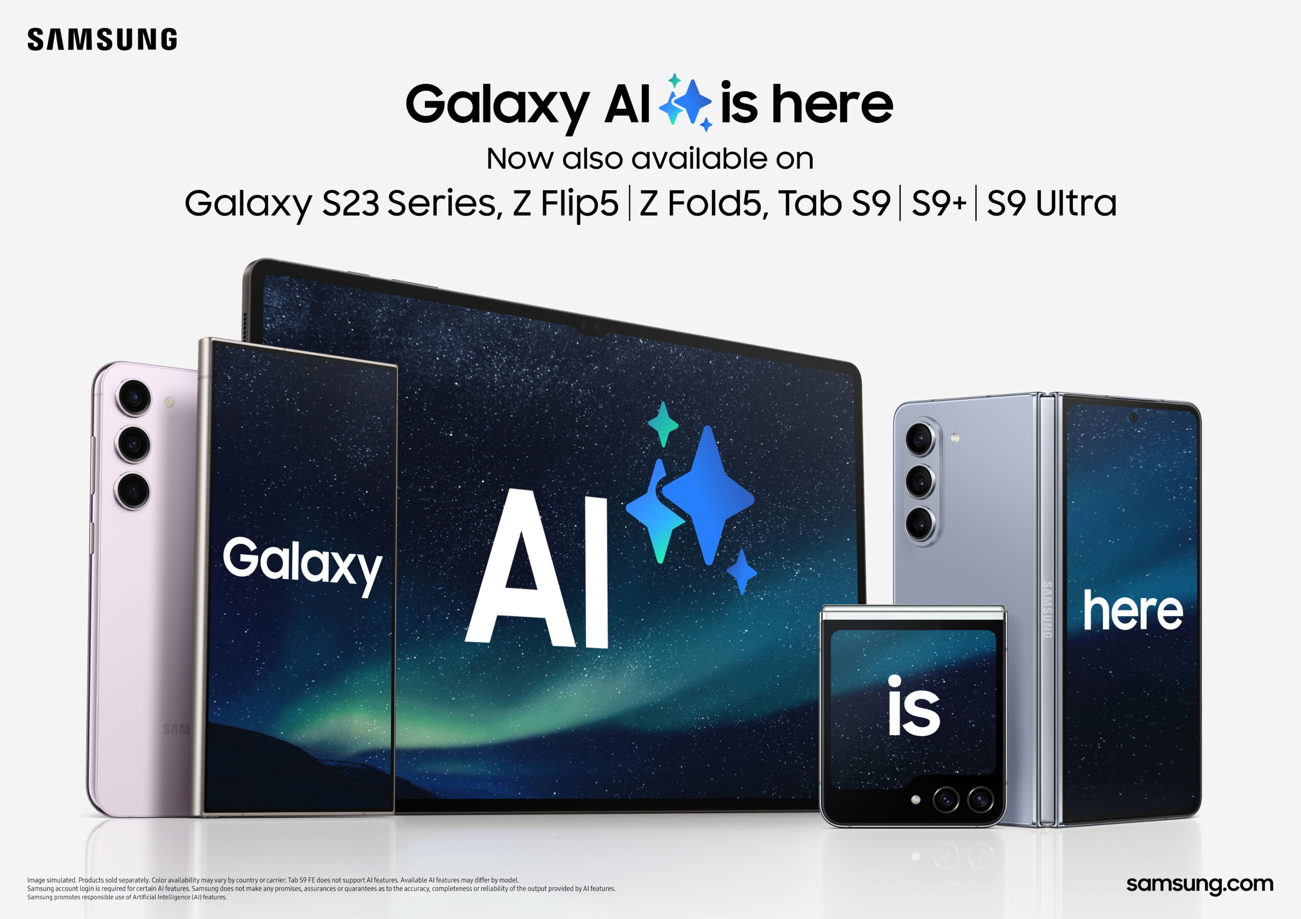Samsung Announces Roll out of Galaxy AI on More Flagship Devices ...