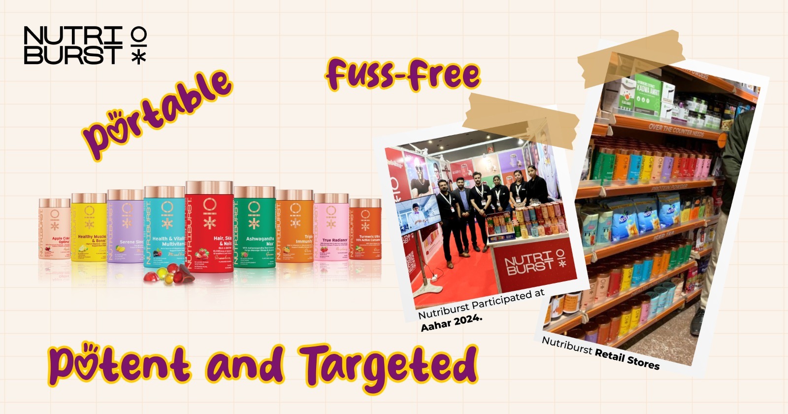 Nutriburst Brings Wellness for All with Fun and Portable Gummy Vitamins ...