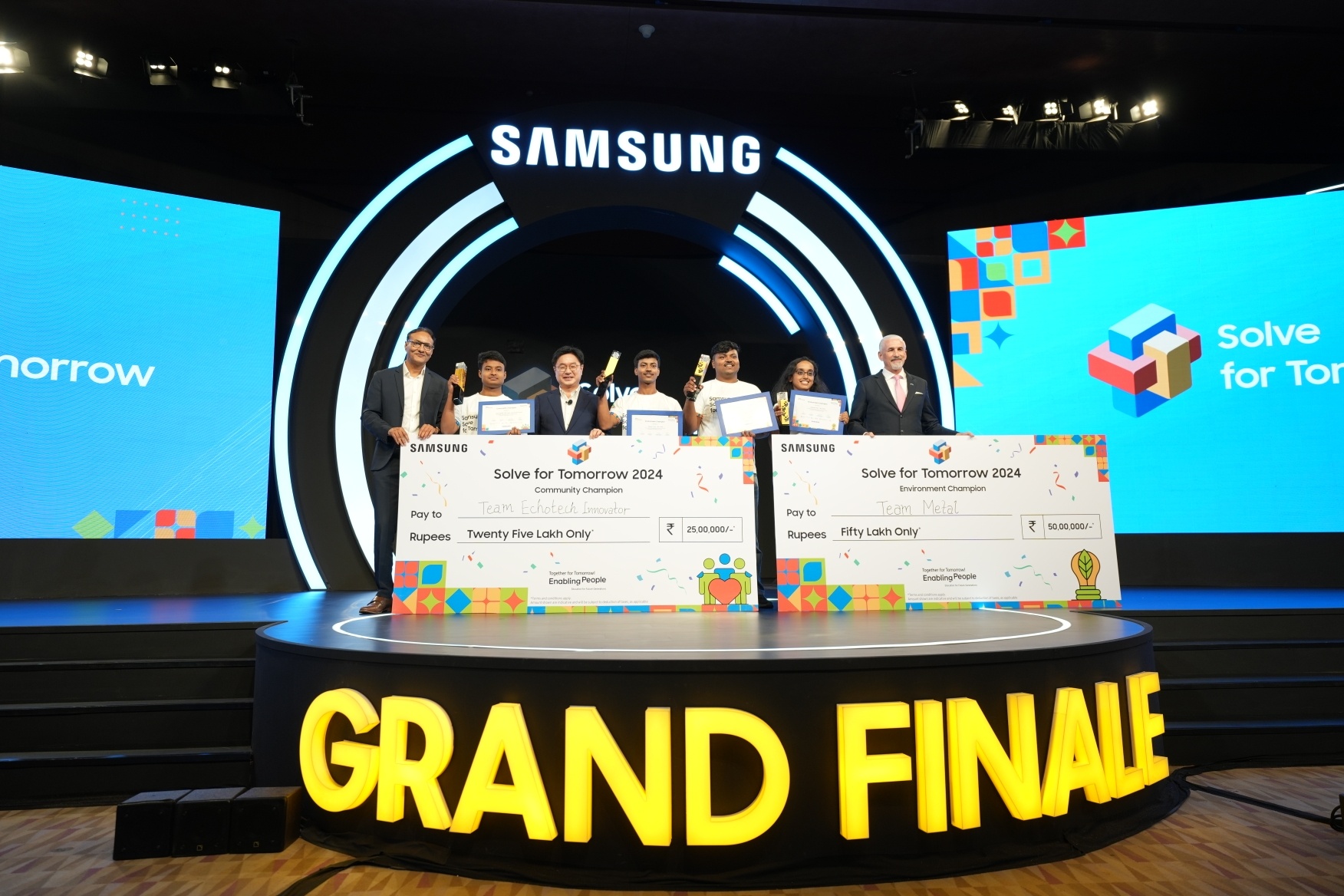 Samsung India Announces Winners for ‘Solve for Tomorrow 2024’: Team Eco ...