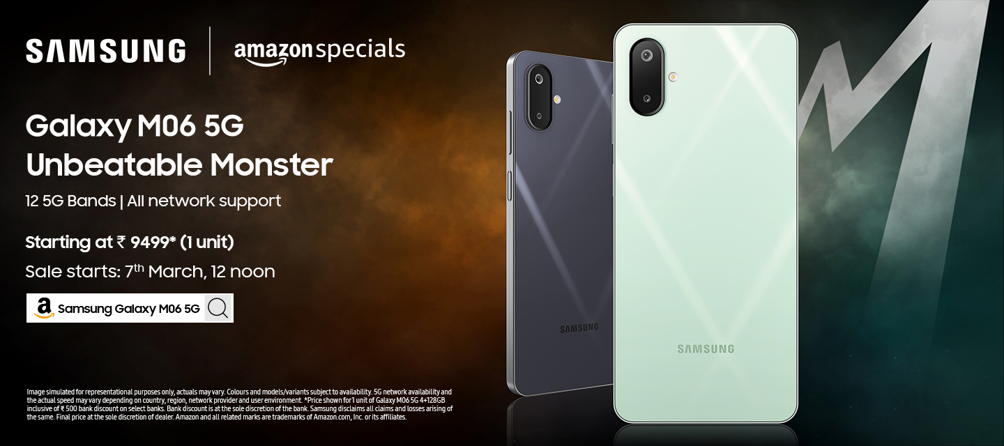 Samsung Launches Galaxy M16 5G and Galaxy M06 5G in India with ...